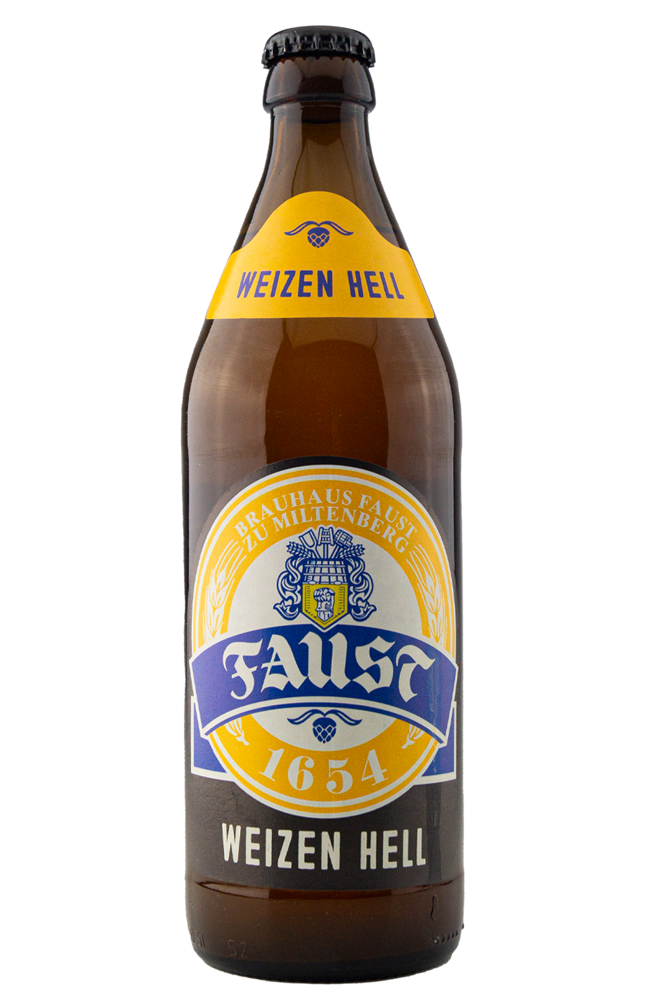 Faust Hefeweizen hell - Bier online kaufen